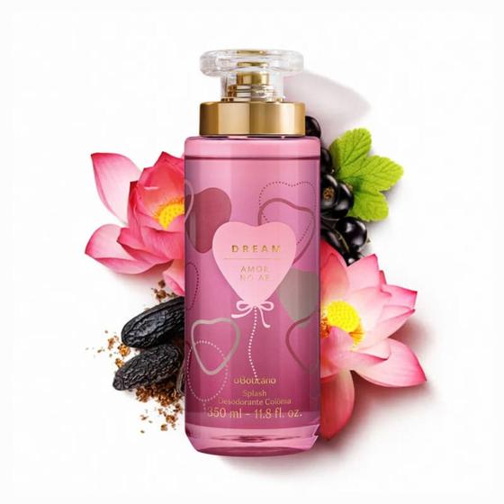 Splash Desodorante Colônia Dream Amor no Ar 300 ml - O Boticário - O ...