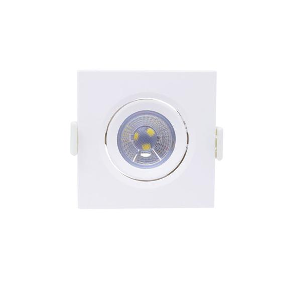 Spot de Embutir LED 3W Luz Branca Bivolt Quadrado Empalux - Spot ...