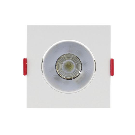 Spot de Embutir Led 5w 3000k Quadrado Bivolt Opus - Spot - Magazine Luiza