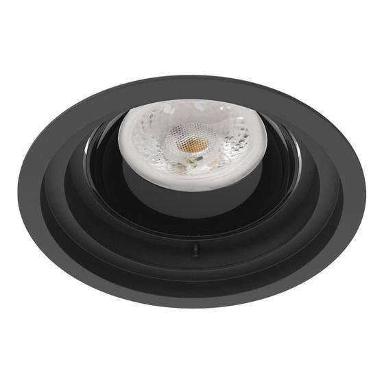 Spot de Teto Embutido Micro Borda 4164-PM Interlight - Branco Orientável - Spot - Magazine Luiza