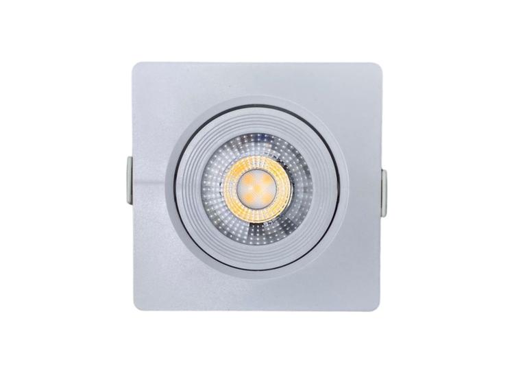 Spot Embutido Led Branco 5w Quadrado Foco Direcionável - The Spotlight ...