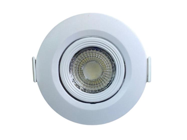 Spot Embutido Led Branco 5w Redondo Foco Direcionável - THE SPOTLIGHT ...