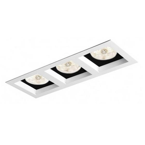 Spot Flat Embutido Recuado P/3 Par20 Branco/Preto - NewLine - New Line ...