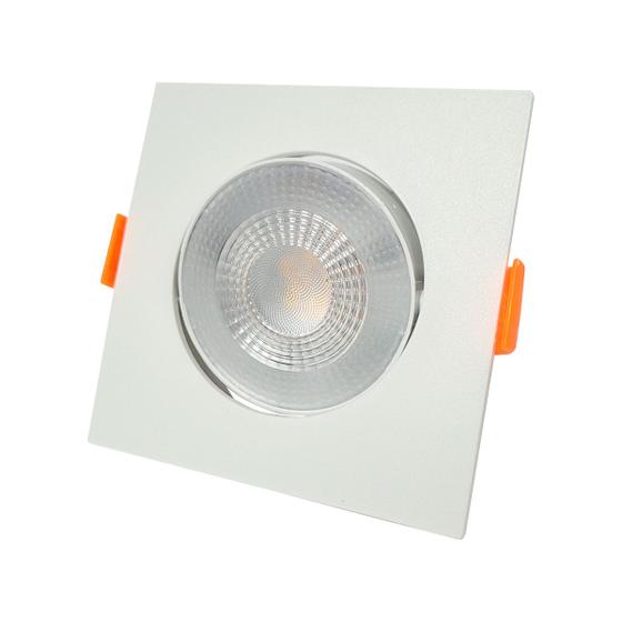 Spot led embutir 5w kit com 3 Direcionável Olho de Boi 6500k - Lumier ...