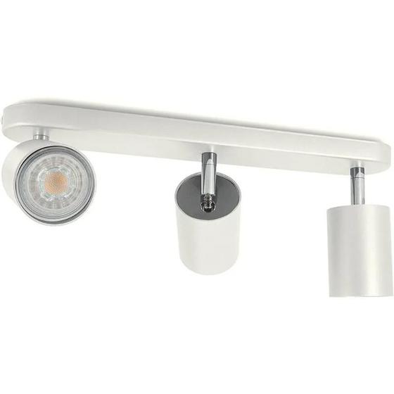 Spot LED Triplo Antirreflexo Para Teto, Ideal Para Iluminação De ...