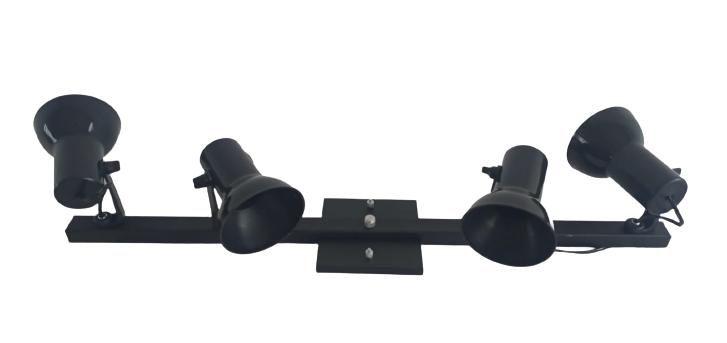 Spot Trilho Direcionavel Triplo Para 4 Lampadas E27 - Ema Luz - Emaluz ...