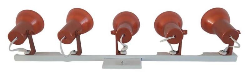 Spot Trilho Direcionavel Triplo Para 5 Lampadas E27 - Ema Luz - Emaluz ...