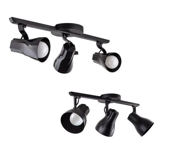 Spot Trilho Triplo Octa 3 Direcionável E27 Ideal Para Praia - D-AZ ...