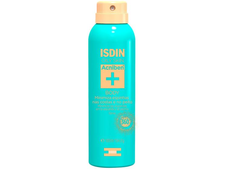 Spray Antiacne Corporal Isdin Acniben Oily Skin - 150ml - Antiacne ...