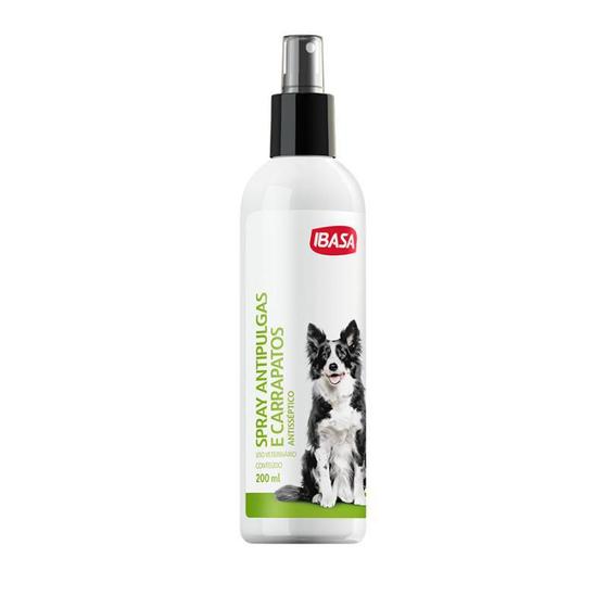 Spray Antipulgas E Antisséptico Ibasa 200Ml - Ibasa Pet - Antipulga e ...