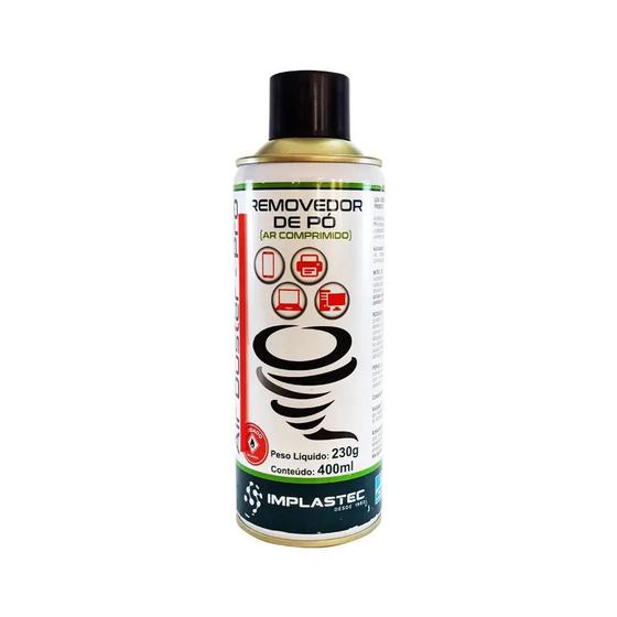 Spray Ar Comprimido Implastec Air Duster 400Ml - Ar Condicionado ...