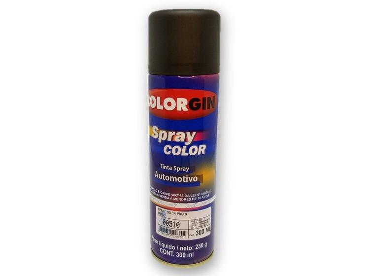 Spray colorgin preto rapido brilhante - SHERWIN-WILLIAMS - Tinta Spray ...