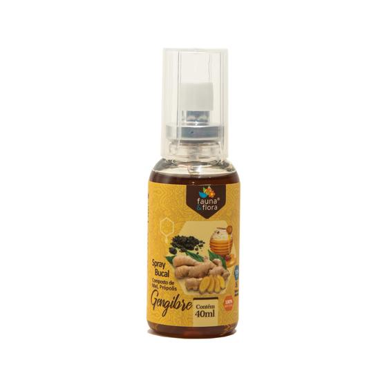 Spray de Própolis sabor Gengibre 40ml - Fauna&Flora - Extrato de ...