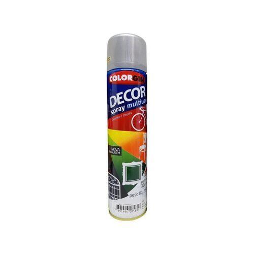 Spray Decor Multiuso Aluminio (Prata) 360Ml 250G 8591 Colorgin - Tinta ...