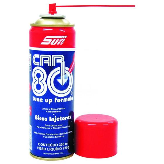 Spray Descarbonizante De Motores Automóveis Motos Car80 Sun - 300ml ...