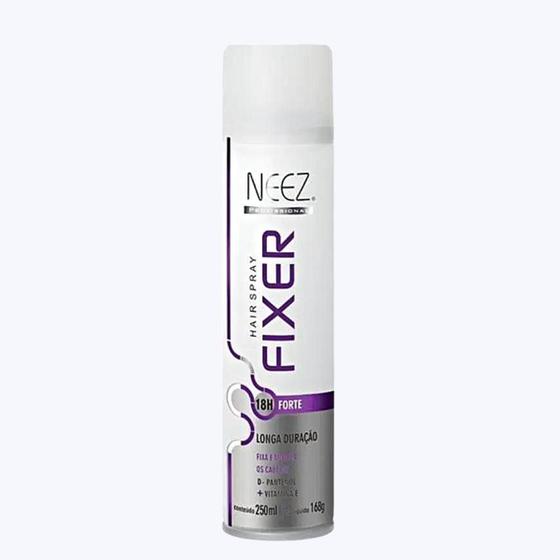 Spray Fixador de Cabelo Fixer Jato Seco Neez 250ml - Modelador e ...