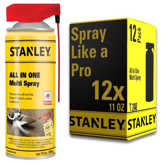 Spray Inibidor de Corrosão STANLEY Rust Remover - Pacote com 12 ...