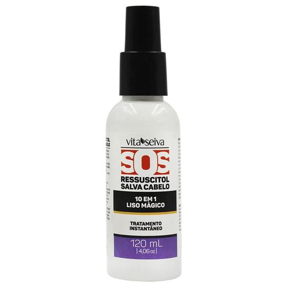 Spray Liso Mágico 10 em 1 SOS Vita Seiva 120 ml - Finalizador Capilar ...
