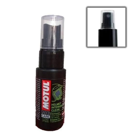 Spray Motul M2 Helmet Clean Limpador Interior Capacete 25ml - Limpador ...