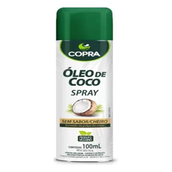 Spray óleo de Coco sem Cheiro e Sabor 100ml Copra - Óleos Fitoterápicos ...