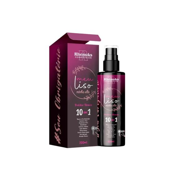 Spray Protetor Térmico 10 em 1 Capilar Meu Liso Minha Vida ...