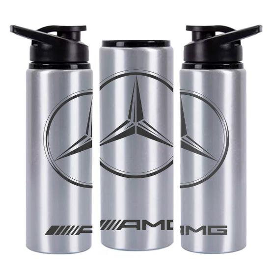 Squeeze Mercedes Benz AMG em Alumínio Prata Brilhante 750mL - VilelaGG ...