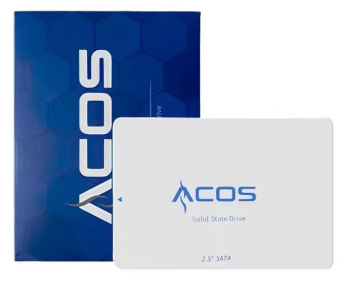 Ssd Acos 120gb Model As512 - Sata3 - 2.5' 6gb/s - Branco - HD SSD ...