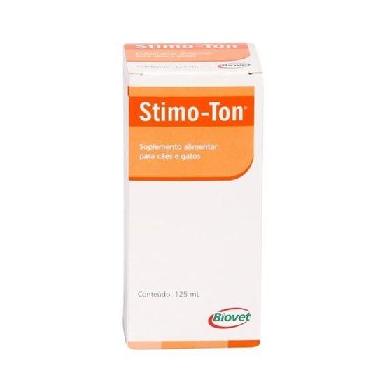 Stimo-Ton Suplemento Alimentar Biovet 125ml - Vitaminas e Suplementos ...