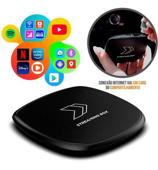 Streaming Box Automotivo Para Carros Com Multimídia - Fafftech - Dvd ...