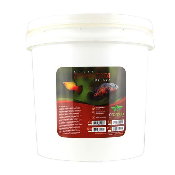 Substrato Inerte Areia Mbreda Terracota Balde - 25kg - Substrato para ...