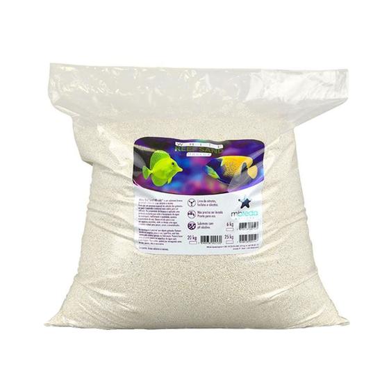 Substrato Mbreda White Reef Sand 20kg Areia Inerte Branca - Produtos ...