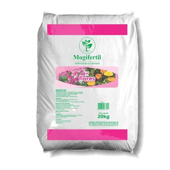 Substrato para Flores e Plantas 20kg brasil garden - Substrato para ...