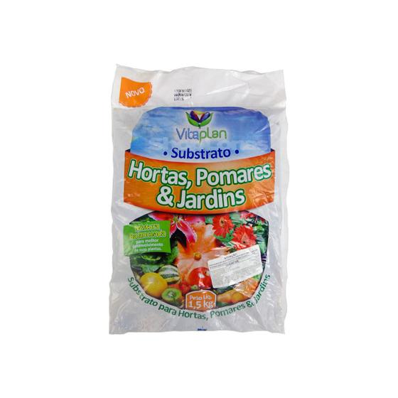 Substrato para Hortas Pomares Jardins Vitaplan 1,5kg - Nutriplan ...