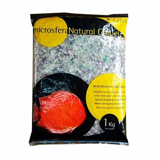 Substrato Soma Microsfera Natural Gravel Top Crystal Mix 3-5mm para ...