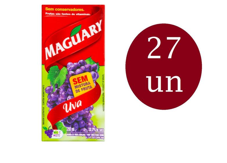 Suco De Uva Maguary 200Ml pack com 27 unidades - Bebidas - Magazine Luiza