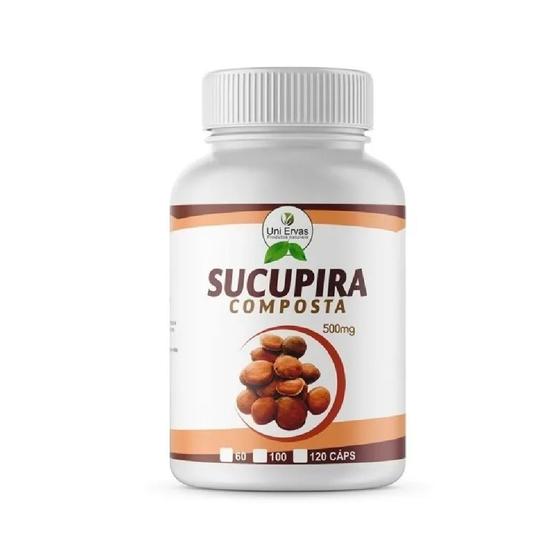 Sucupira Composta 500mg 120 Cps Original e Lacrado Uni Ervas ...