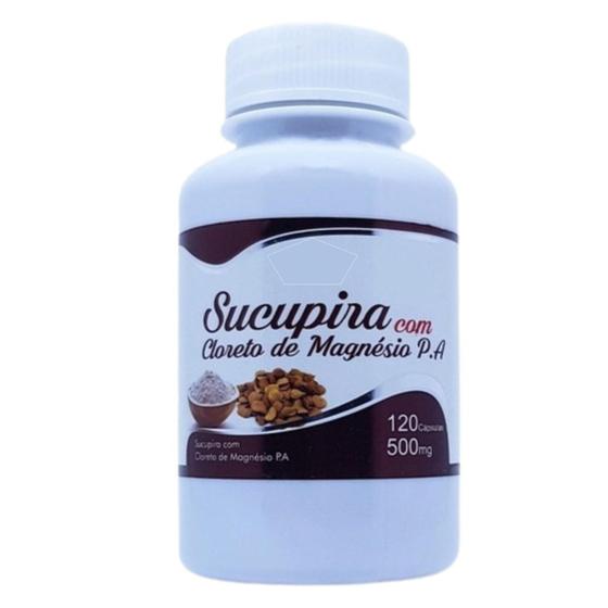 Sucupira Composta Cloreto Magnésio Pa 120 Cápsulas 500mg - NS SUPLEMENTOS - Cloreto de Magnésio ...