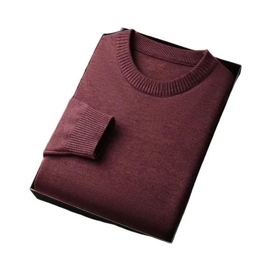 Suéter Masculino Vintage Com Gola Redonda Pulôver De Manga Longa Leve ...