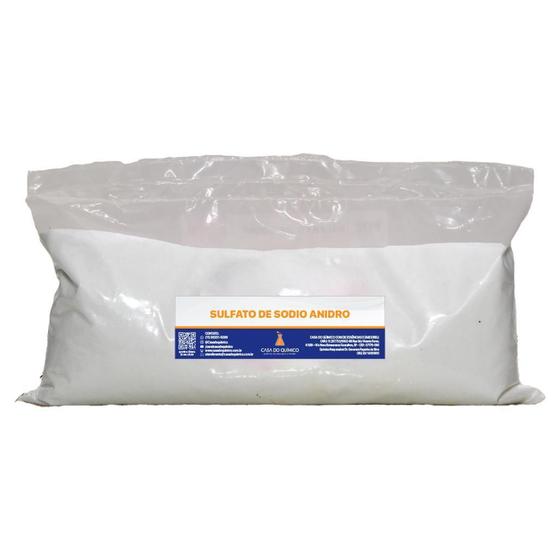 Sulfato De Sodio Anidro 1Kg - Casa Do Químico - Finalizador Capilar ...