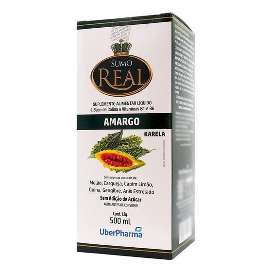 Sumo Real Amargo 500ml UberPharma - Fitoterápicos - Magazine Luiza