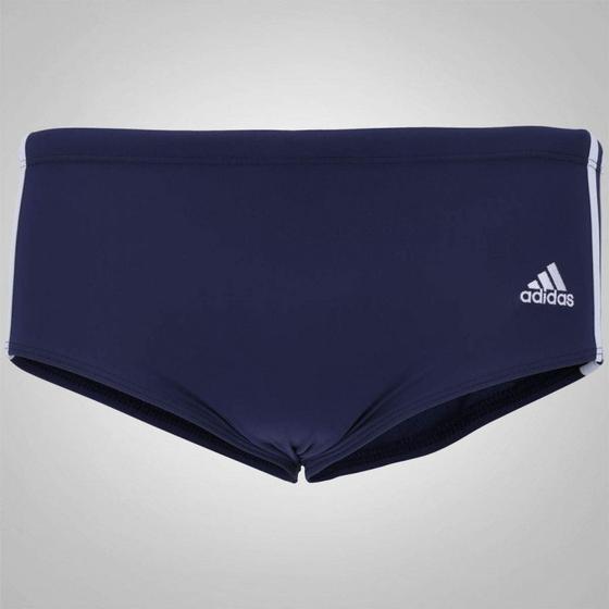 Sunga Adidas 3S Média - Azul - Sunga - Magazine Luiza