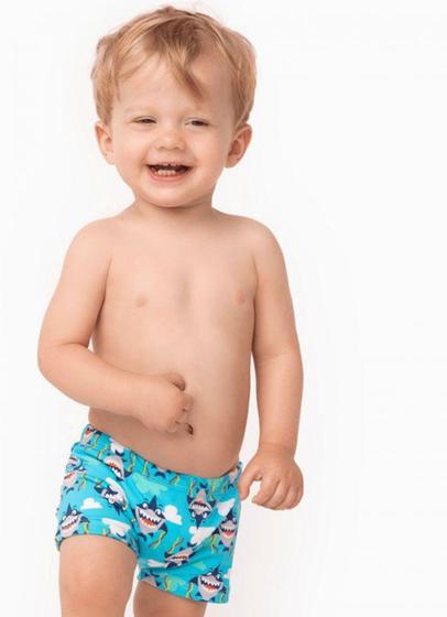 Sunga boxer baby tubarao puket - Sunga para Bebê - Magazine Luiza