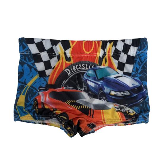 Sunga Infantil Boxer Menino Cordão Nataçao Praia Piscina Personagens ...