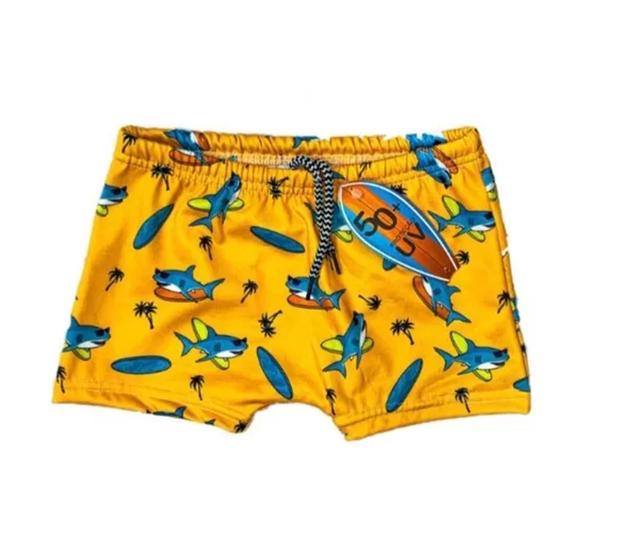 Sunga Infantil Praia Verão Piscina Uv Personagens - Império Kids ...