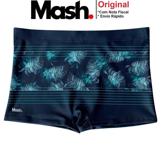 Sunga Masculina Mash Boxer Box Estampa em Listra Floral Tamanhos ...