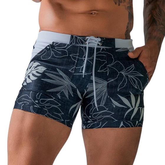 Sunga Short - Danger Flower - Moda Praia - Secagem rápida - Taddle ...