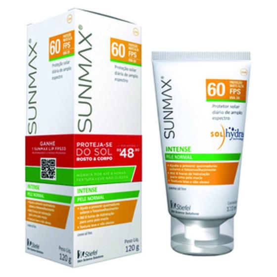 Sunmax Intense Fps 60 120 Gramas - Protetor Solar - Magazine Luiza