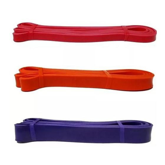 Super Band Elástico Extensor Kit Com 3 Níveis Para Fisioterapia ...