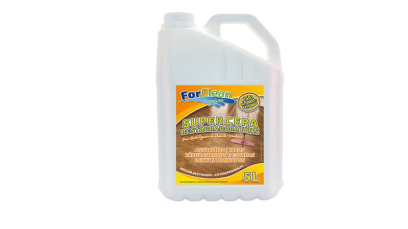 Super Cera Restauradora UHS para Piso de Madeira 5 Litros - For Clean ...