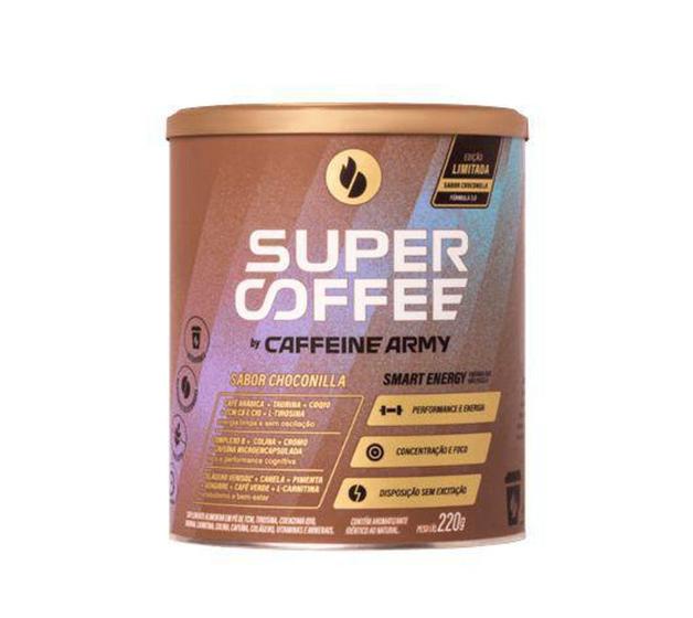 Super coffee 3.0 Choconilla 220g - Caffeine Army - Bebida Energética - Magazine Luiza